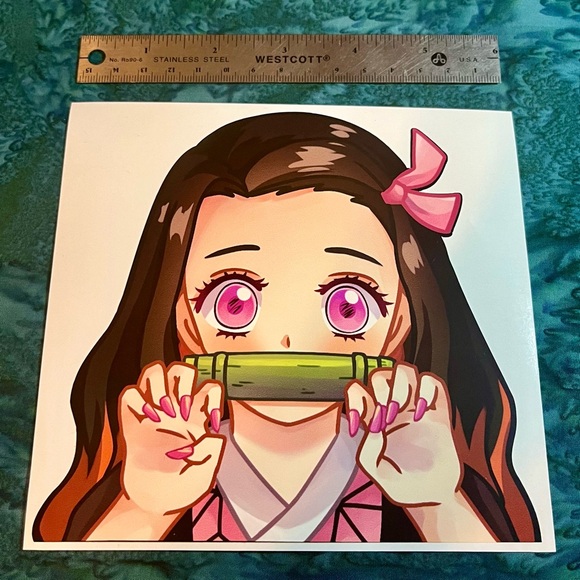 Design | Demon Slayer Nezuko Kamado Sticker 5 | Poshmark